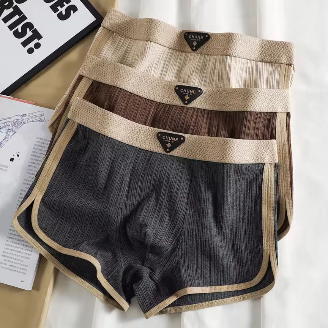 Chune Ribbed Cotton Briefs Set – Lucerti