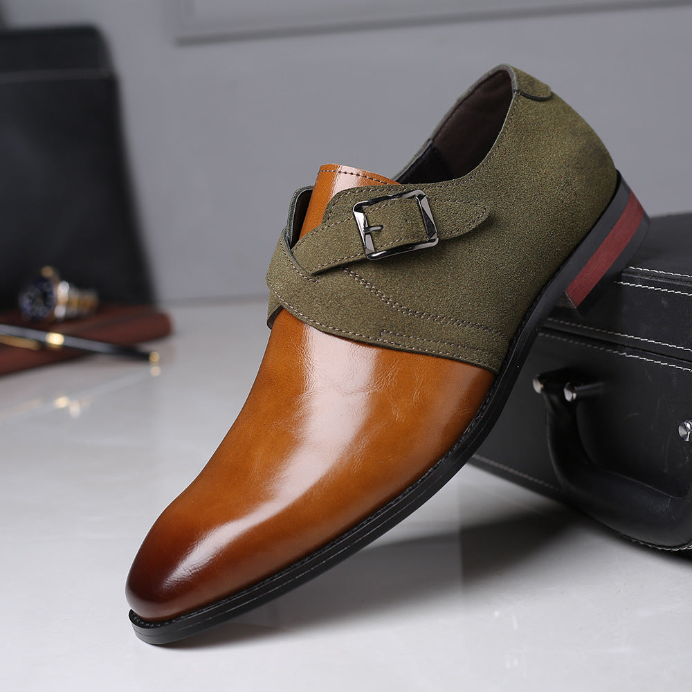Grant Leather Monk Shoes – Lucerti