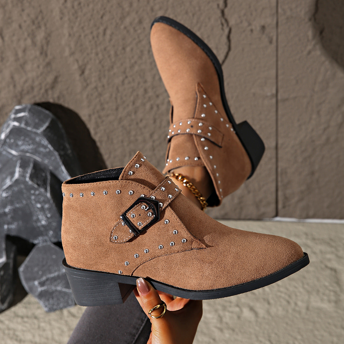 Calista Vegan Leather Boots – Lucerti