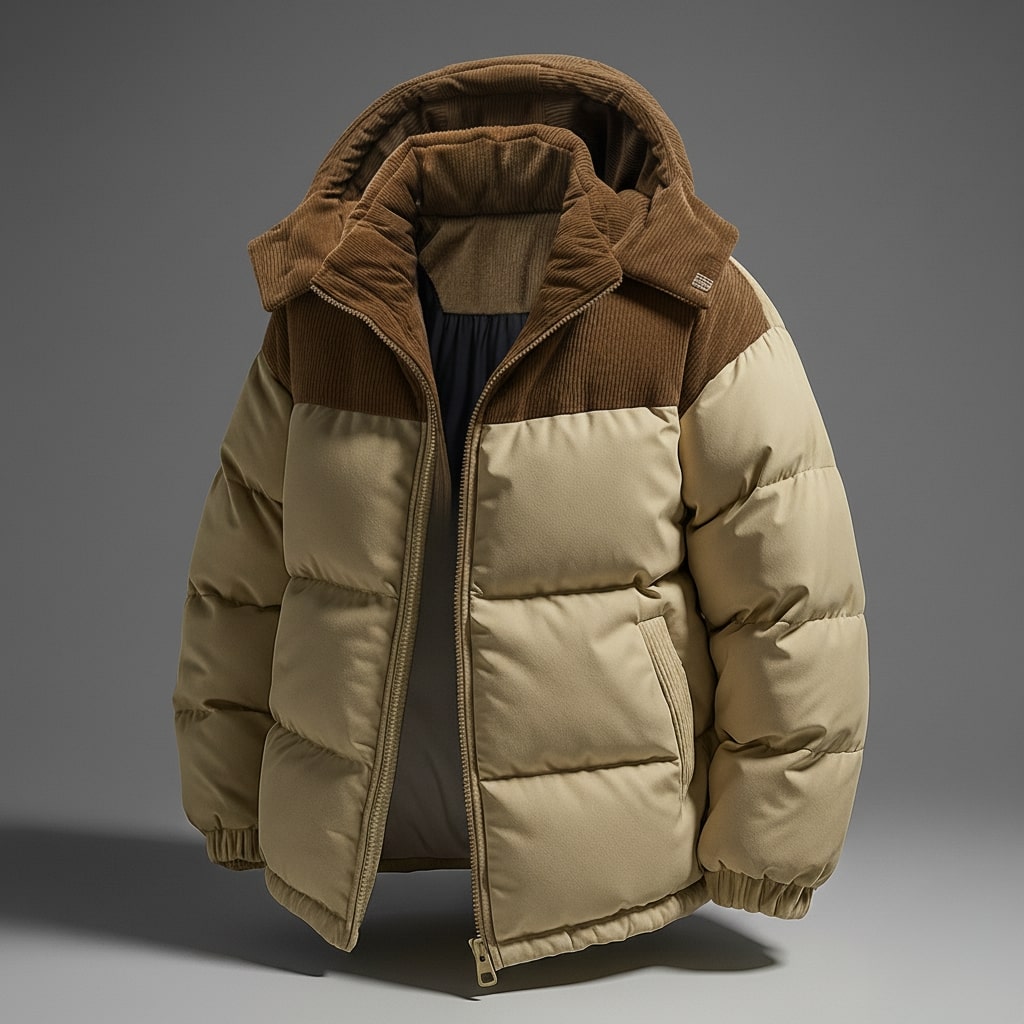Nikos Padded Hooded Jacket – Lucerti