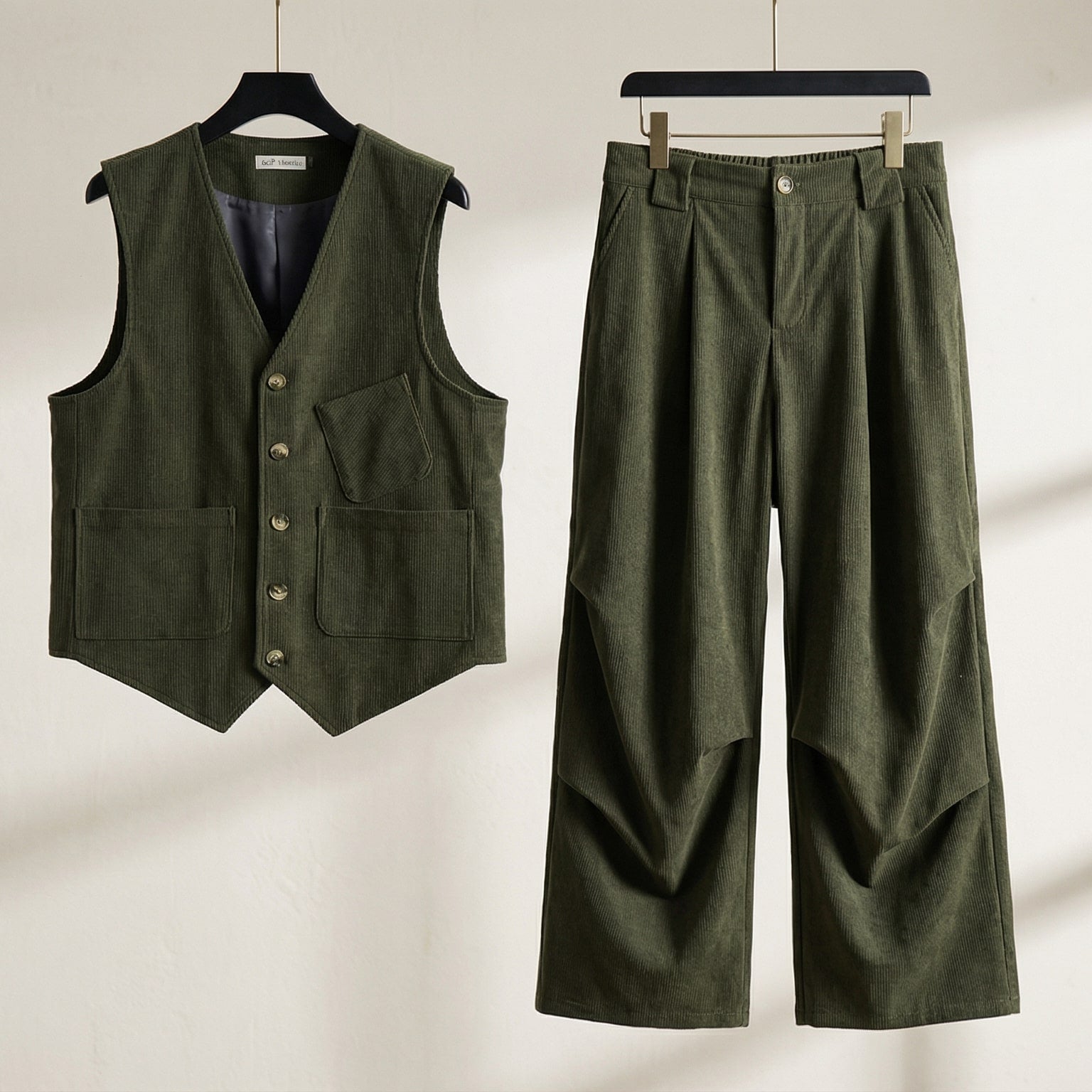 Marcello Cotton Vest & Trouser Set – Lucerti